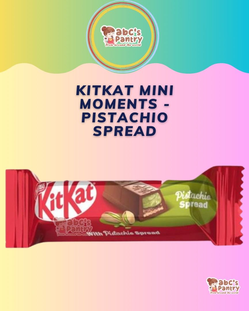 NESTLE DUBAI | KitKat Mini Moment with Pistachio Spread Chocolate ...