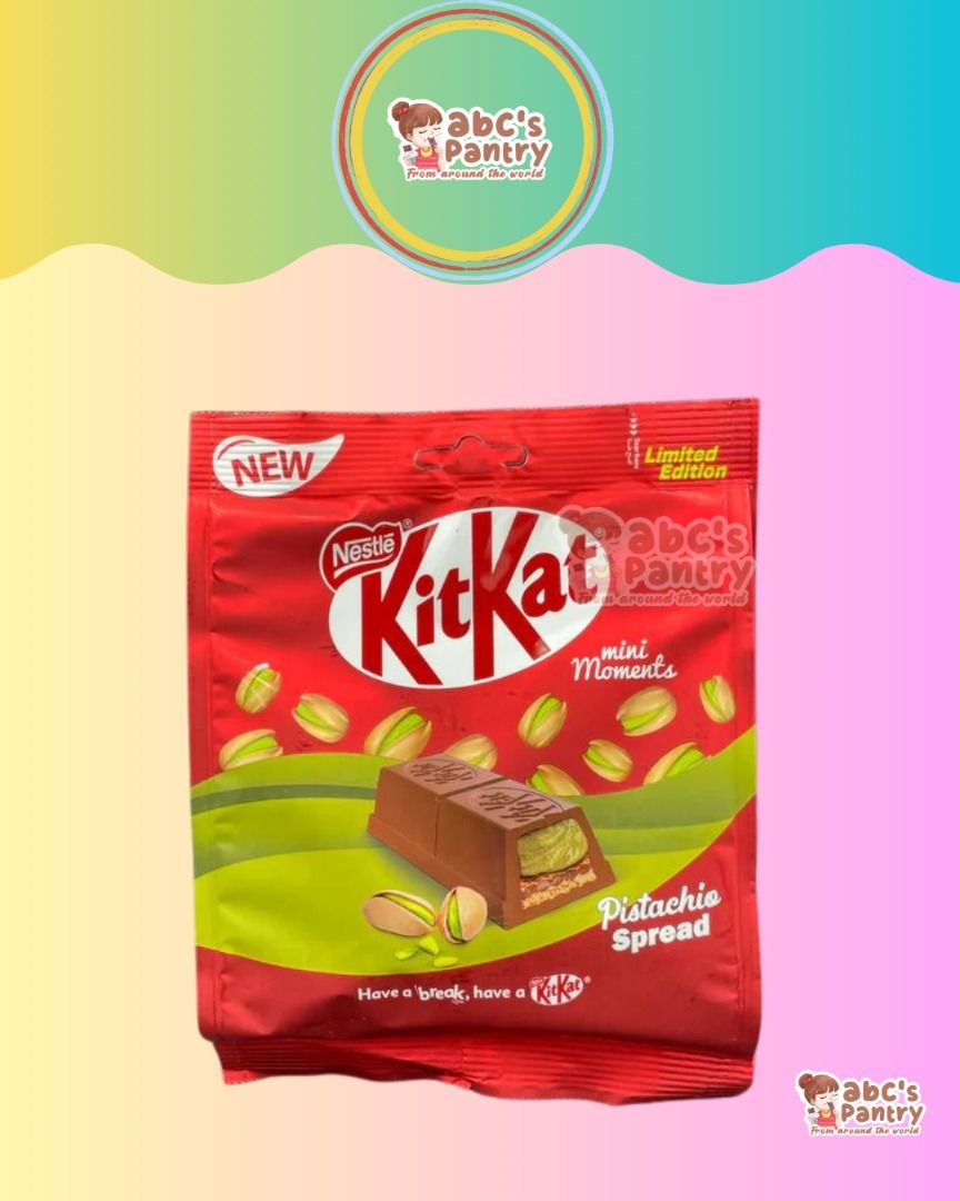 NESTLE DUBAI | KitKat Mini Moment with Pistachio Spread Chocolate ...