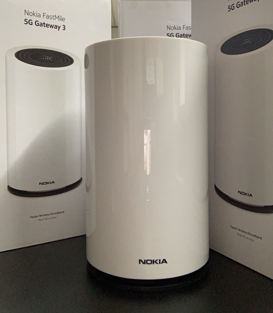 Nokia FastMile 3 5G Touch Screen 5G12-13W-A 3.8Gbps Wi-Fi 6 AX3600 ...