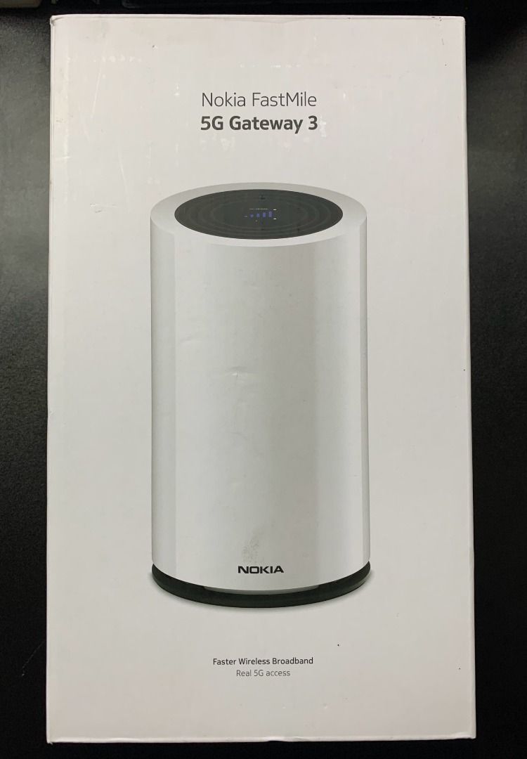 Nokia FastMile 3 5G Touch Screen 5G12-13W-A 3.8Gbps Wi-Fi 6 AX3600 ...