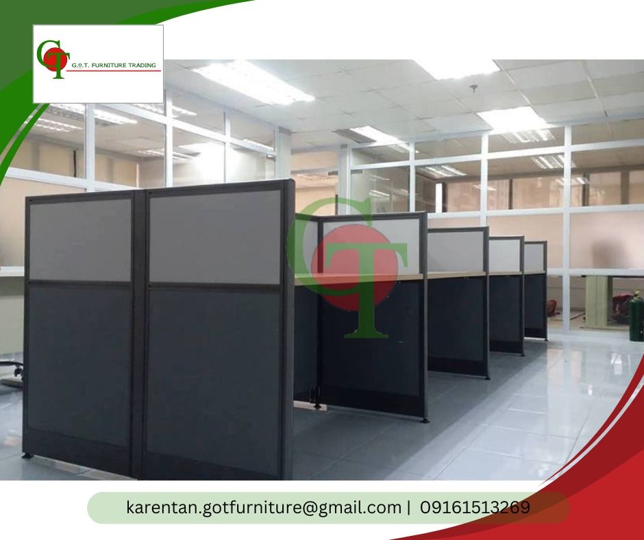 Office Table Partition | Modular Worksation., Furniture & Home Living ...