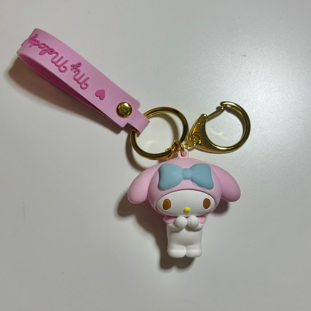 official my melody keychain, Hobbies & Toys, Toys & Games on Carousell