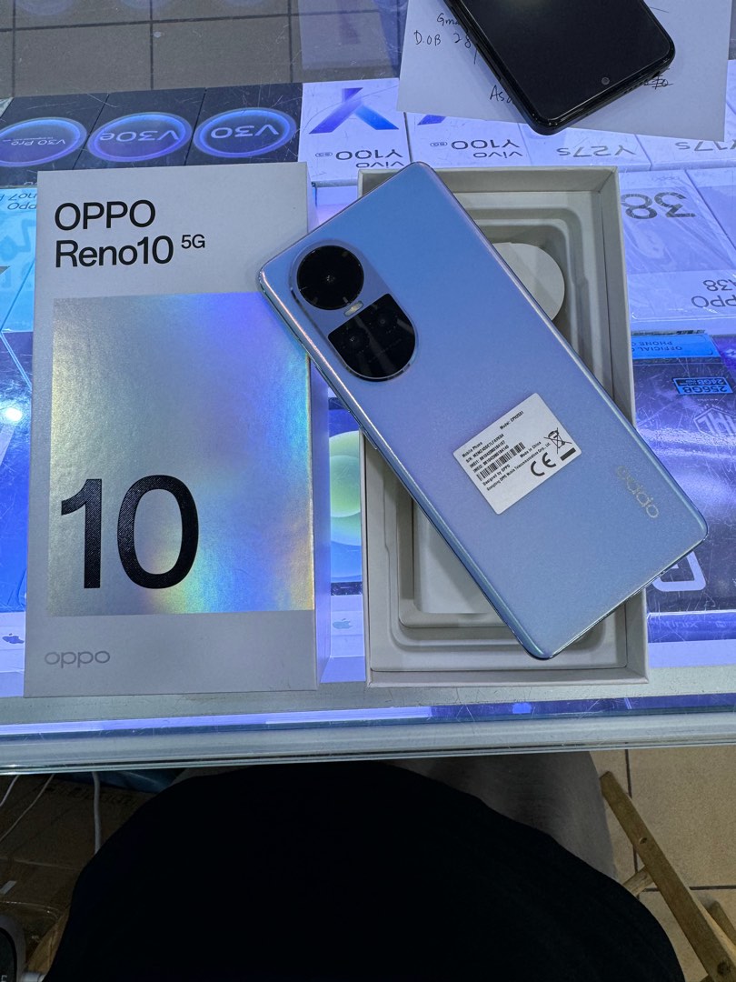 Oppo Reno 10 5G Ice Blue 128GB, Mobile Phones & Gadgets, Mobile Phones ...