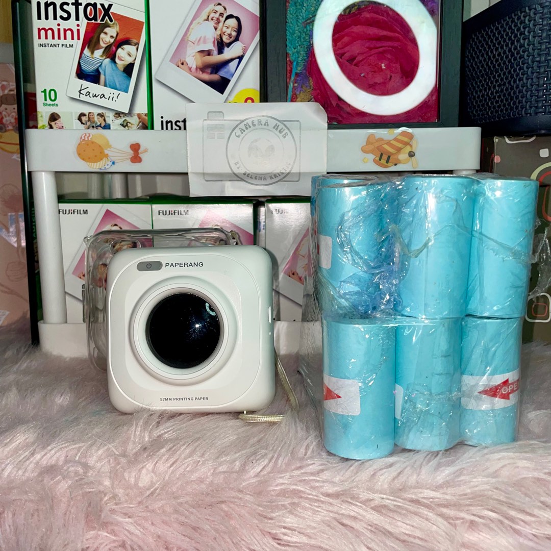 Paperang P1 WITH 20 ROLLS OF STICKER PAPER, Announcements on Carousell