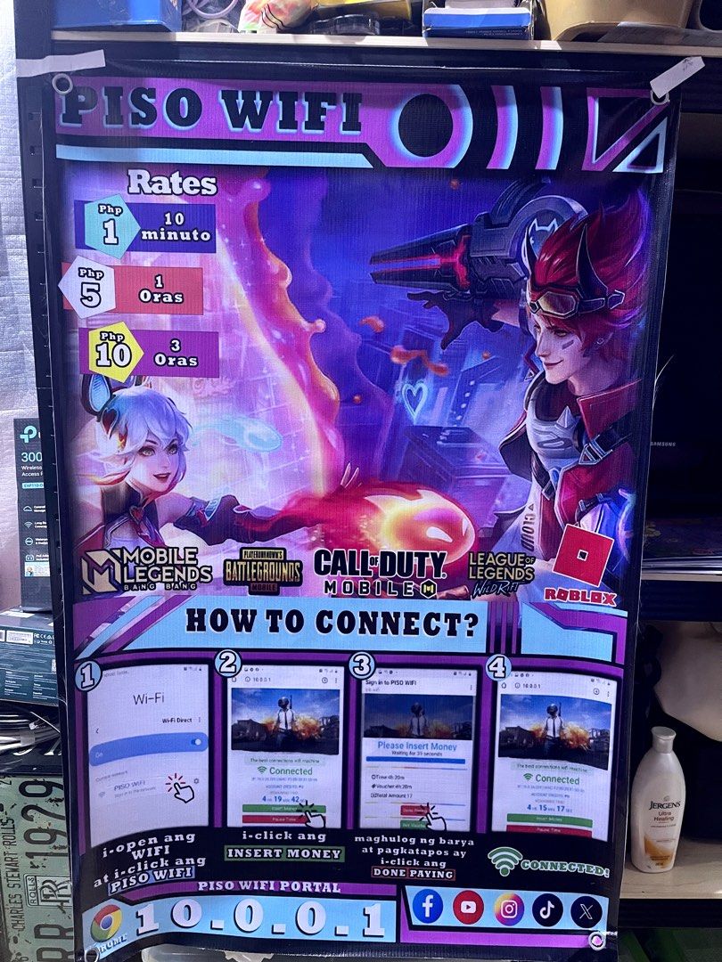 PISO WIFI VENDO MACHINE, Computers & Tech, Office & Business Technology ...