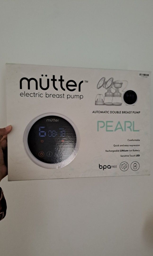 Pompa ASI Mutter Pearl Double Breast Pump, Bayi & Anak, Perawatan ...