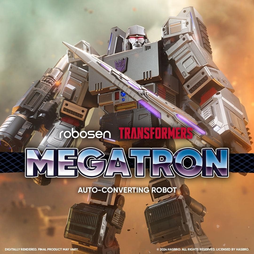 Robosen, G1 Flagship Series, Megatron (Transformers 40th Anniversary ...