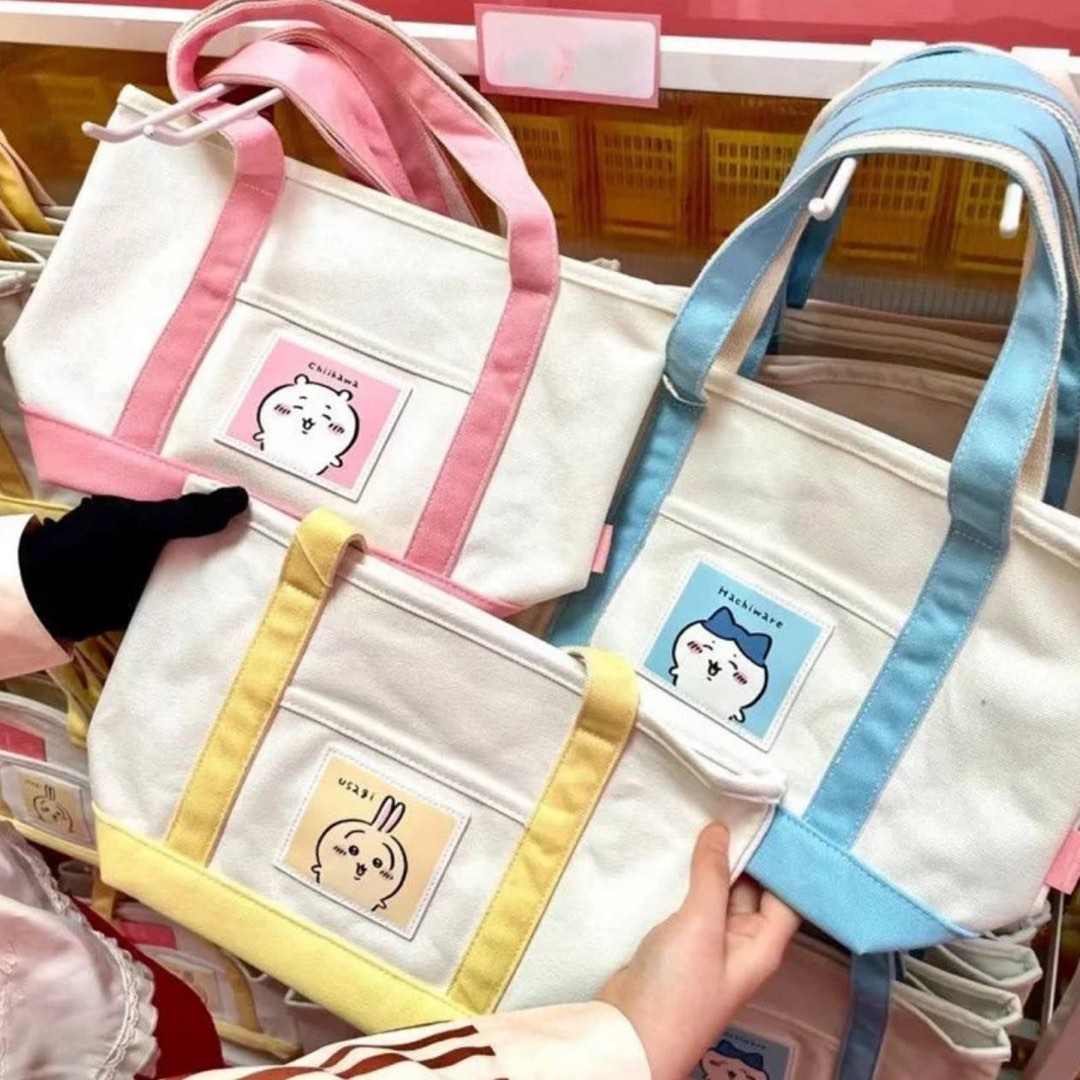 PREORDER Chiikawa Miniso Tote Bag Chiikawa Usagi Hachiware, Women's ...