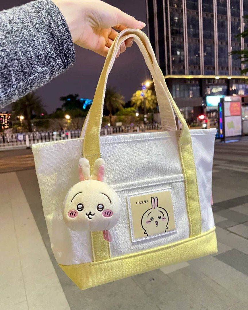 PREORDER Chiikawa Miniso Tote Bag Chiikawa Usagi Hachiware, Women's ...