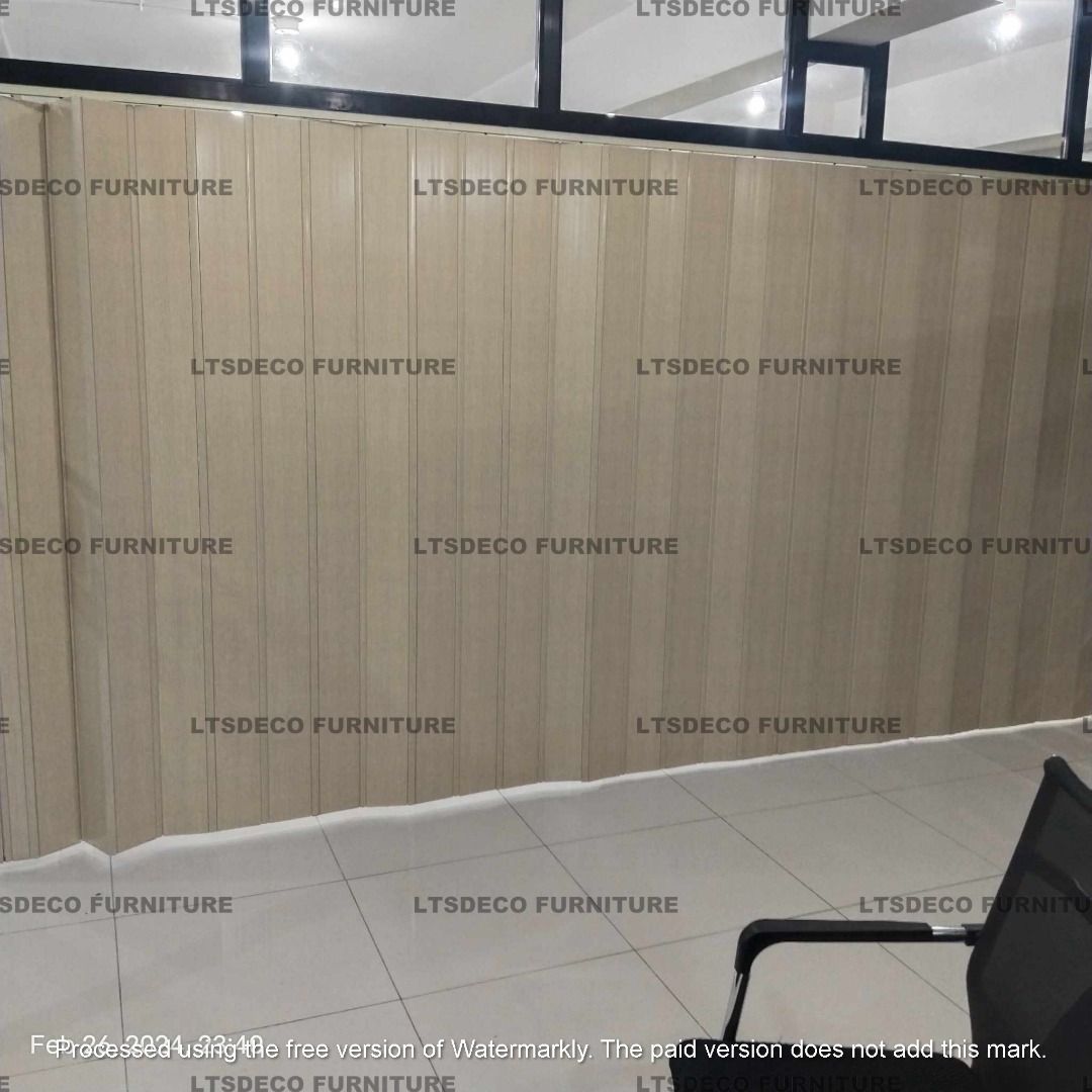 PVC WALL DIVIDER | PVC ACCORDION PARTITION | OFFICE FURNITURE | OFFICE ...