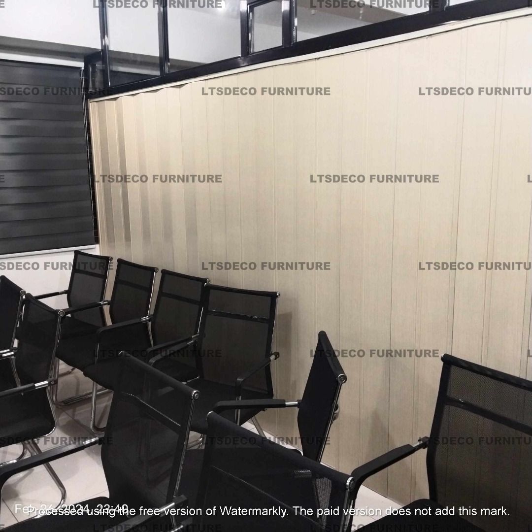 PVC WALL DIVIDER | PVC ACCORDION PARTITION | OFFICE FURNITURE | OFFICE PARTITION, Furniture ...