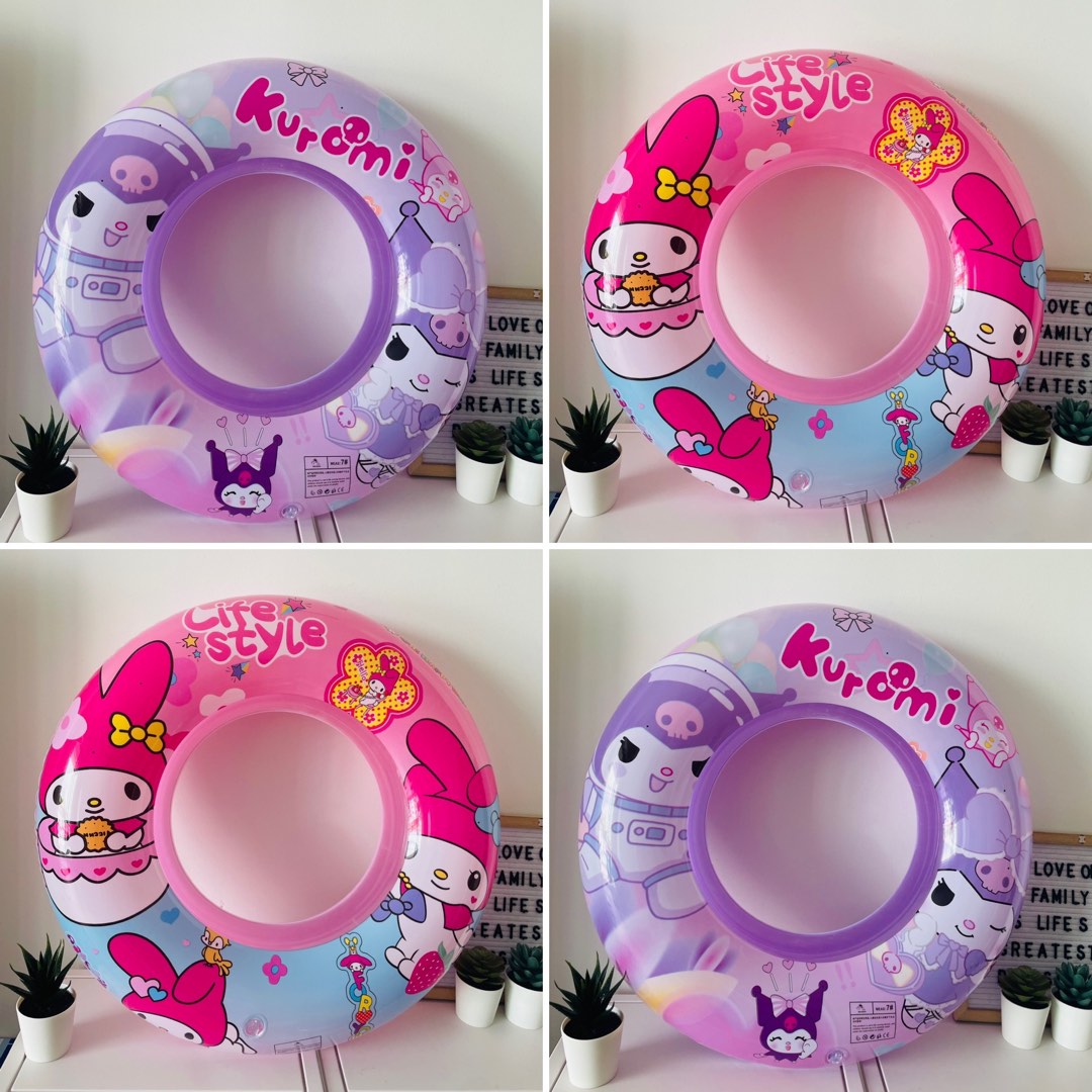 Sanrio Swim Float Melody Kuromi, Sports Equipment, Sports & Games ...