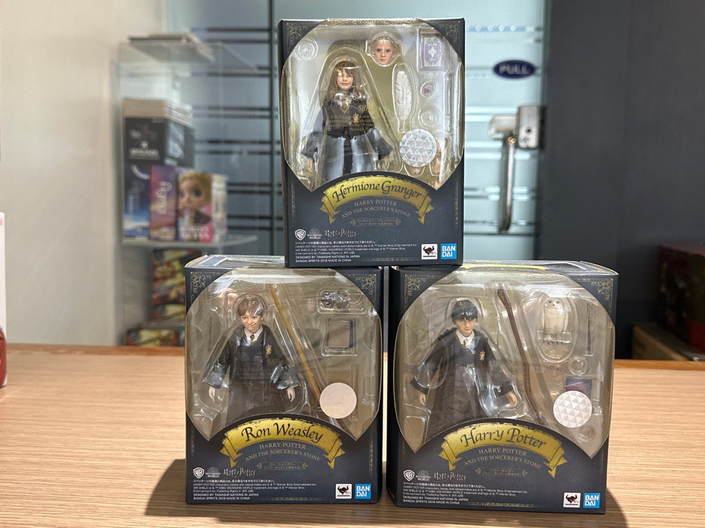 SHF Figuarts Harry Potter Hermione Ron Set, Hobbies & Toys, Toys ...