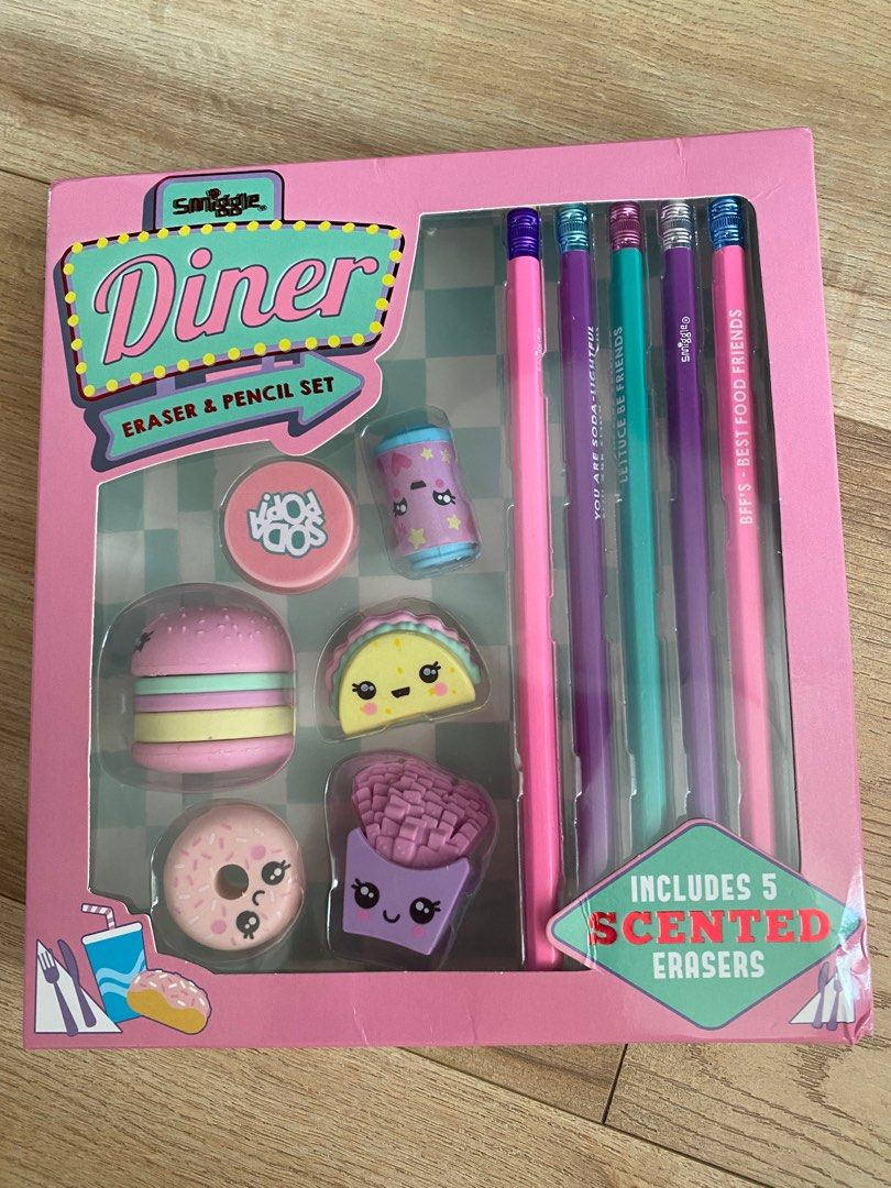 Smiggle Diner Stationery Set, Hobbies & Toys, Stationery & Craft ...