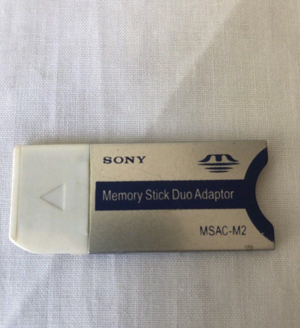Sony Memory Stick Duo Adaptor MSAC-M2, Photography, Video Cameras on ...