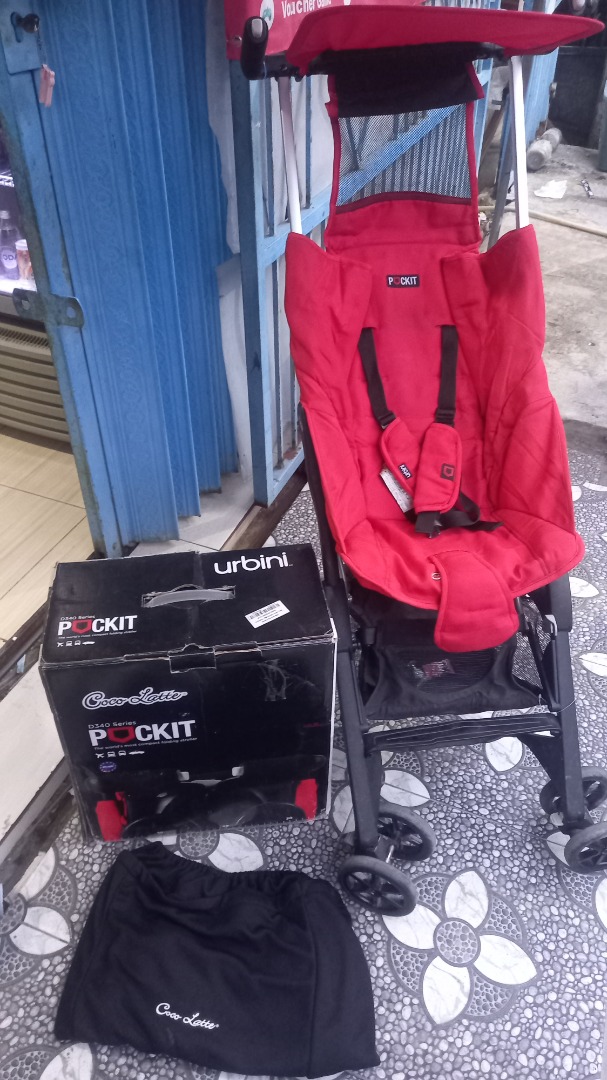 STROLLER POCKIT COCOLATTE GEN 4 PRELOVED, Bayi & Anak, Kereta, Kursi ...