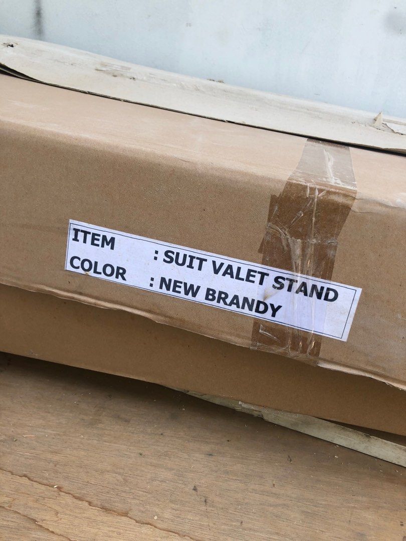 Suit Valet Stand Hanger Berdiri Gantungan Jas Rak Multiguna Pakaian ...