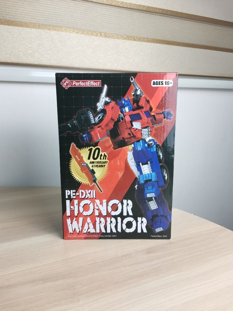 Transformers Perfect Effect PE-DX11 HONOR WARRIOR Optimus Prime Bib ...