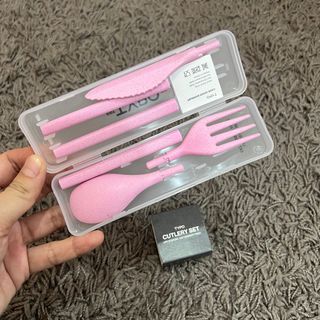 New GamudaLand Exclusive Travel Cutlery Set, Furniture & Home Living ...