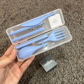 New GamudaLand Exclusive Travel Cutlery Set, Furniture & Home Living ...