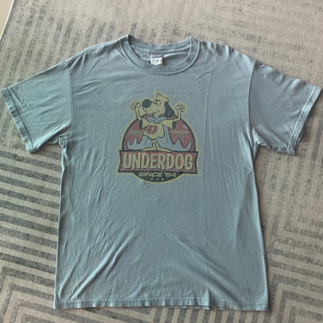 Vintage 00s underdog t shirt, Men's Fashion, Tops & Sets, Tshirts & Polo Shirts on Carousell