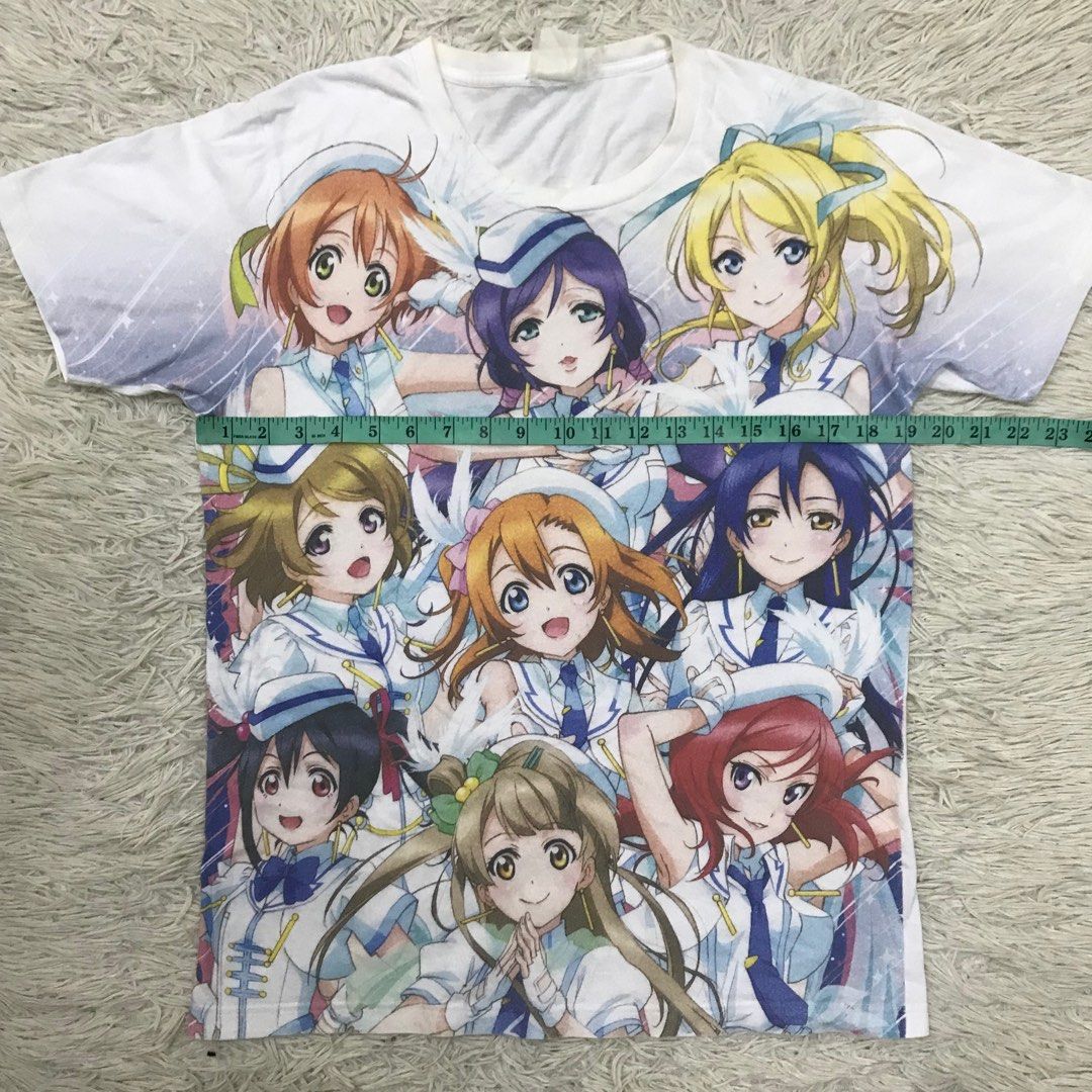 VINTAGE IDOL MASTER FULL SHINY FESTA FULLGRAPHIC COSPA ANIME TSHIRT ...