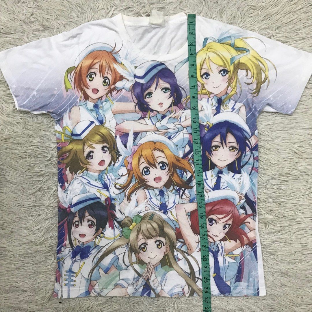 VINTAGE IDOL MASTER FULL SHINY FESTA FULLGRAPHIC COSPA ANIME TSHIRT ...