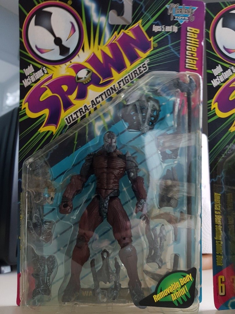 12" Mandarin Spawn, Medieval Spawn, The Freak, Grave Digger & Battle ...