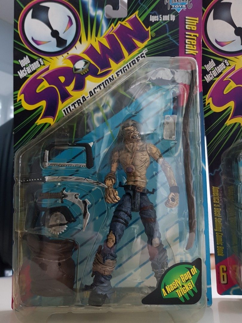 12" Mandarin Spawn, Medieval Spawn, The Freak, Grave Digger & Battle ...