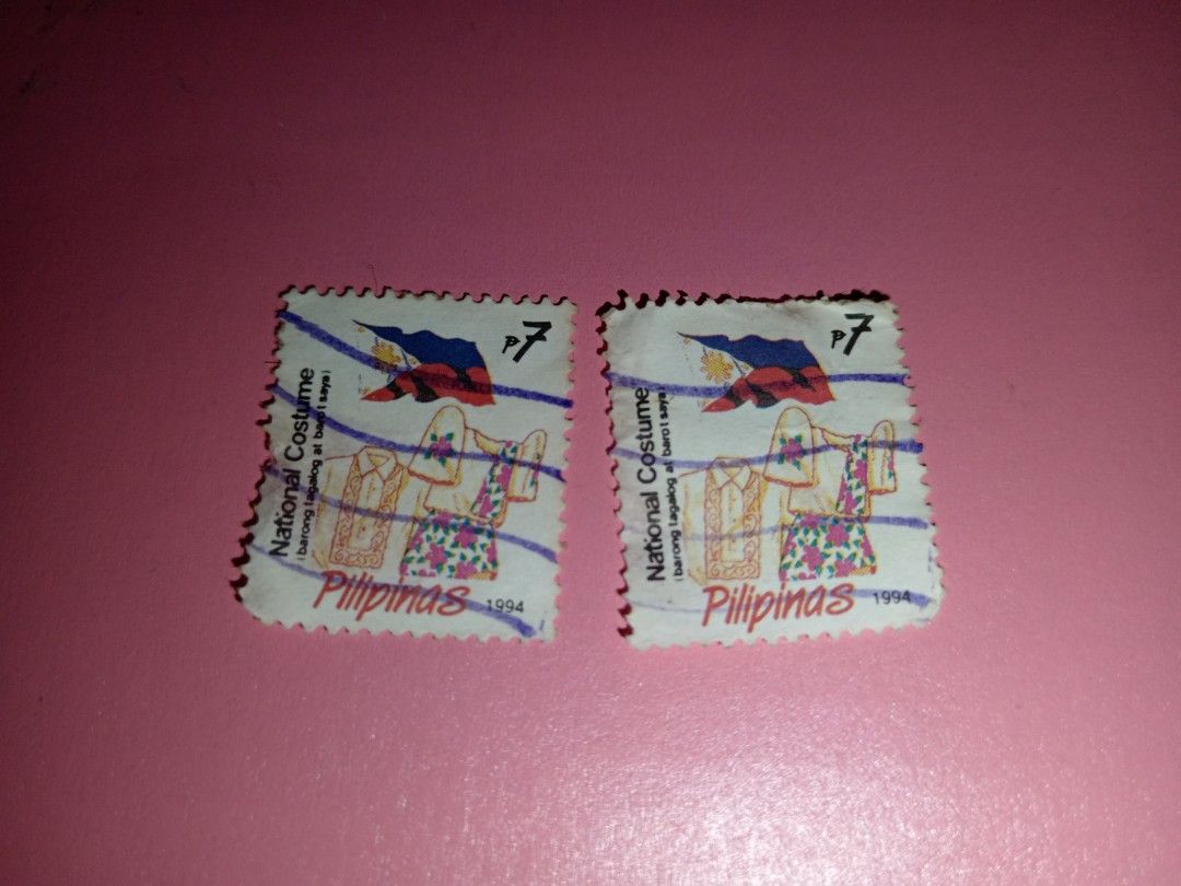 (1994() [TAKE ALL x2] Pilipinas Native Series Stamps National Costume ...