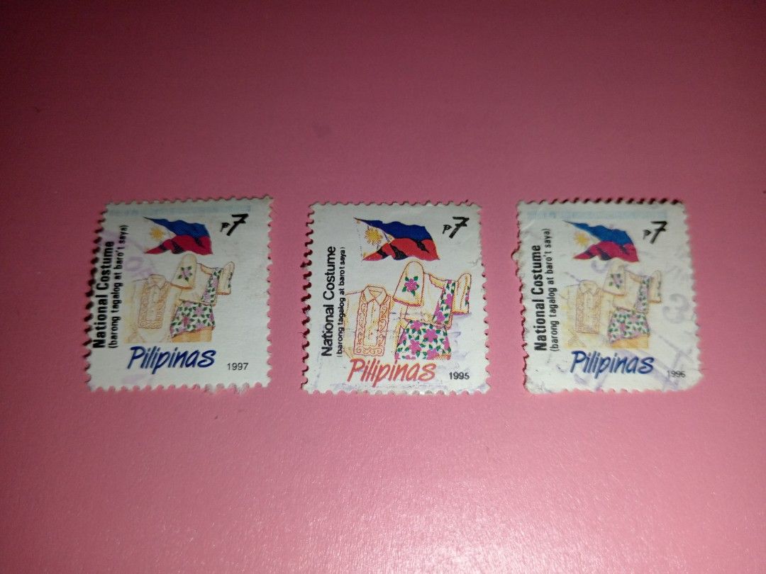 (1995, 1996, 1997) [TAKE ALL x3] Pilipinas Native Series Stamps ...