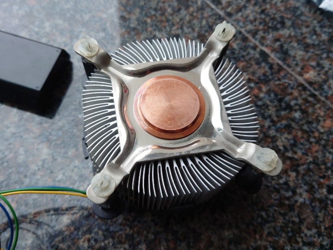 銅 Intel Socket 775 散熱器 散熱風扇 heatsink, 電腦＆科技, 桌上電腦 - Carousell