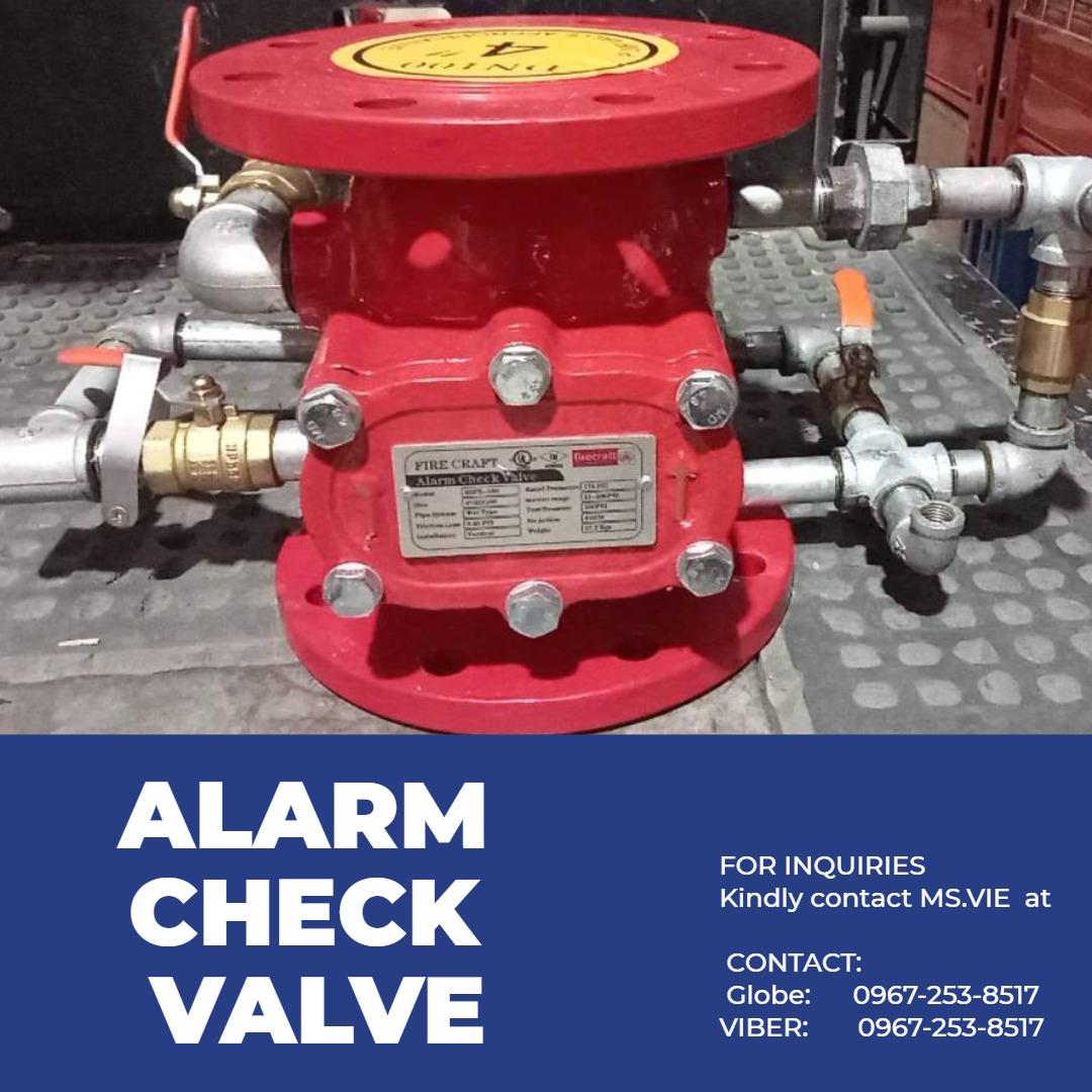 ALARM CHECK VALVE, Commercial & Industrial, Industrial Equipment on ...