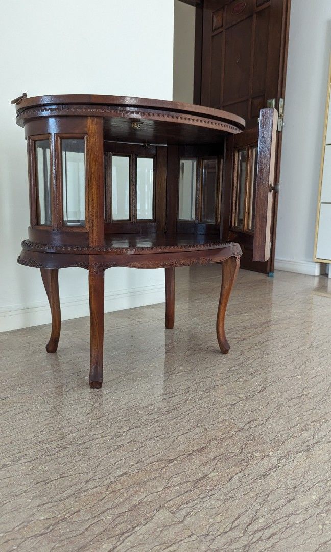 Antique Crown Side Table, Furniture & Home Living, Furniture, Shelves ...