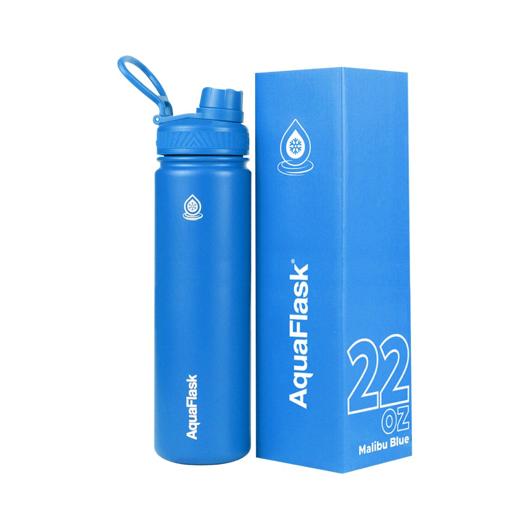 Aquaflask 22oz Malibu Blue and Powder Blue Boot, Furniture & Home ...