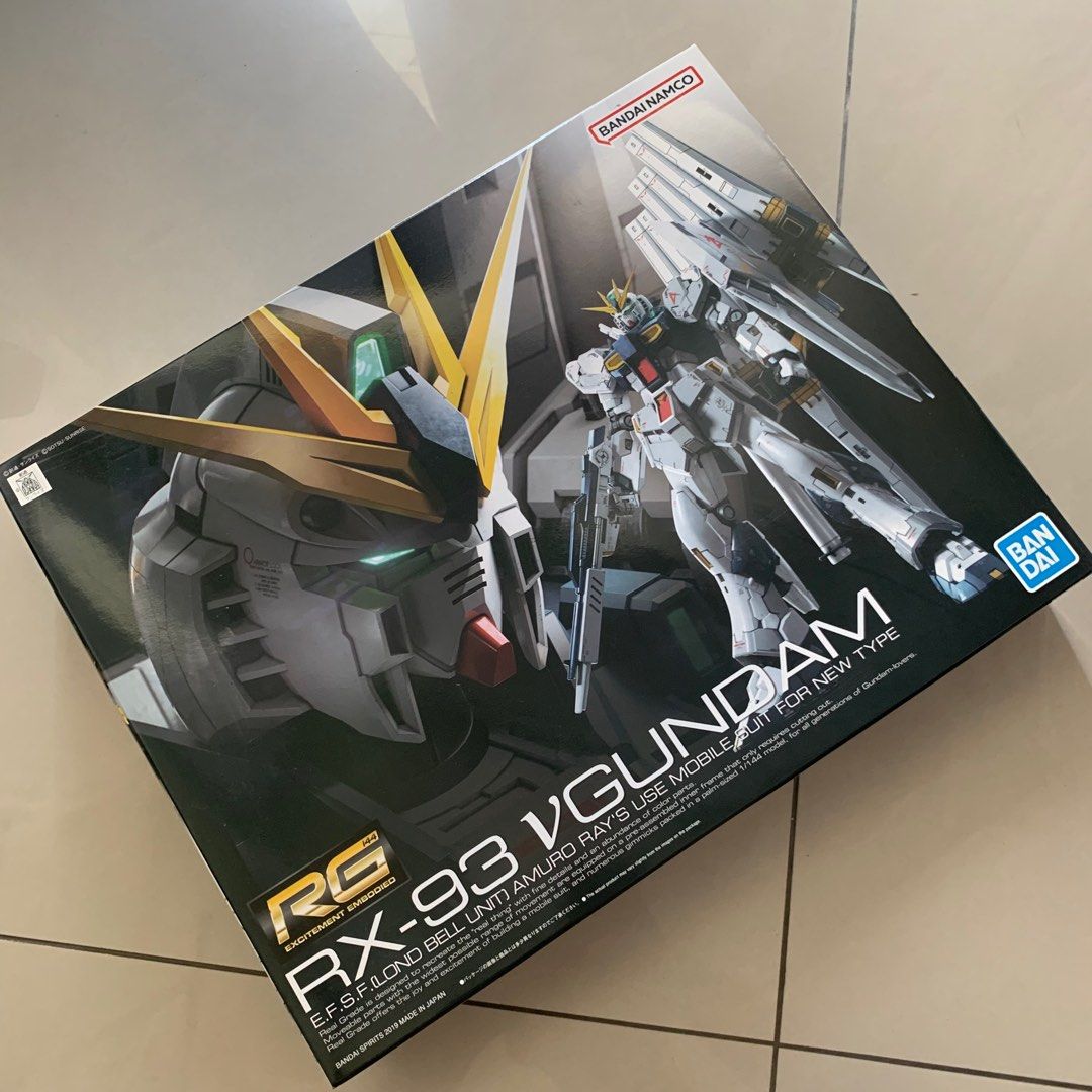 Bandai RG 1/144 RX-93 V Gundam 32 Nu Gundam Model KitGunpla VGundam ...