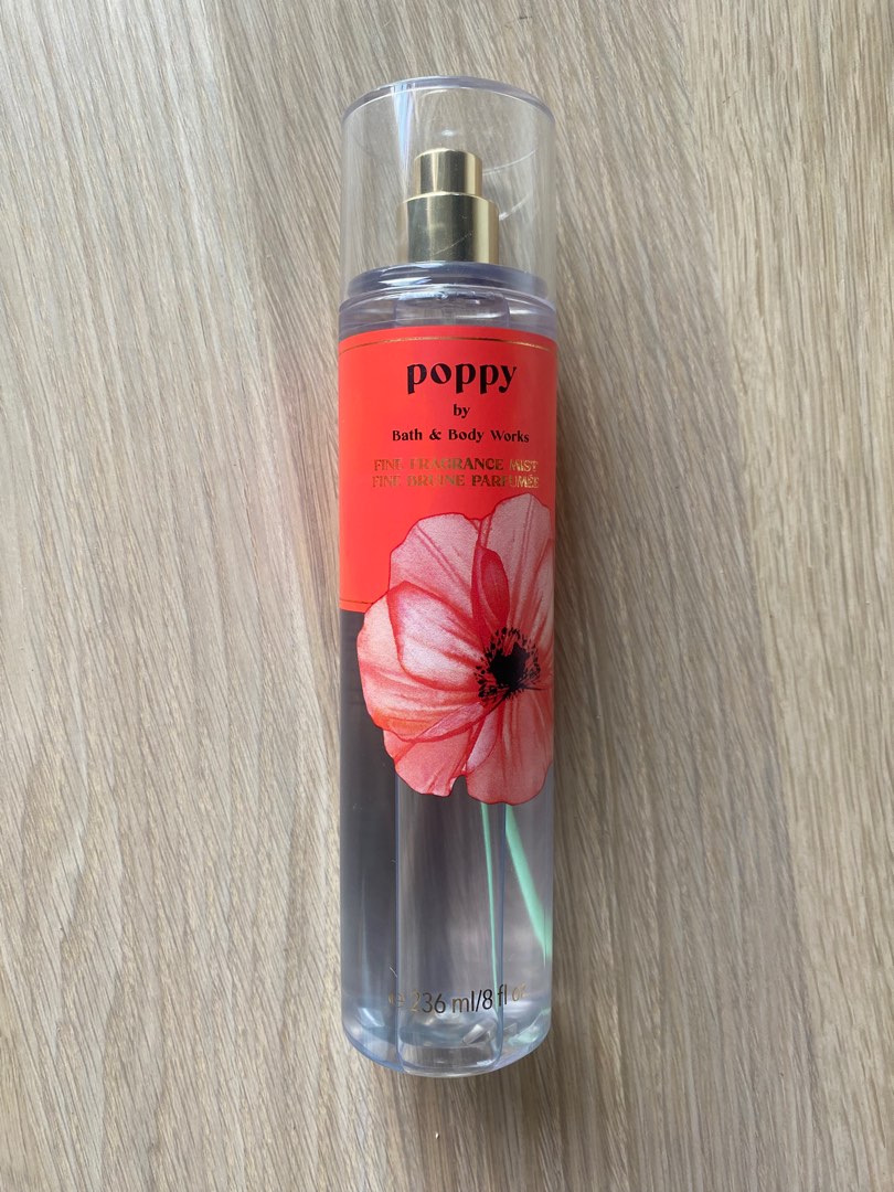 Bath & Body Works Fine Fragrance Mist Poppy, Beauty & Personal Care ...