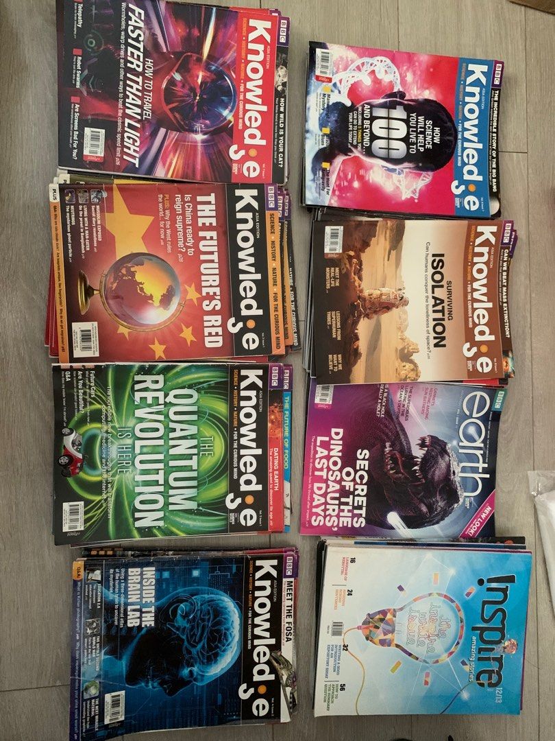 BBC Knowledge, NatGeo, Times Magazines, Hobbies & Toys, Books ...