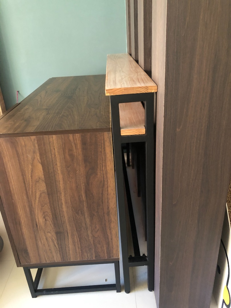 Behind Sofa Table Storage Rack, Furniture & Home Living, Furniture ...