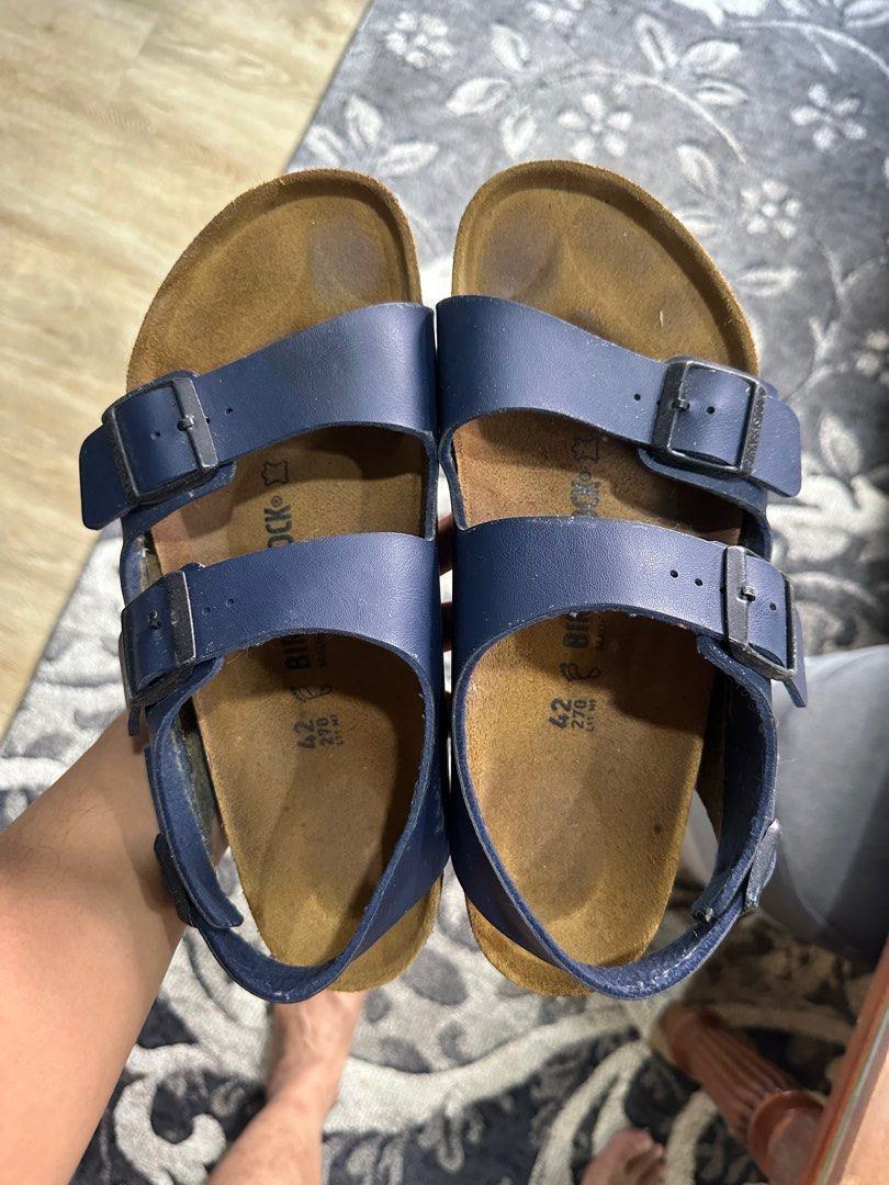 Birkenstock Milano Sandal, Men's Fashion, Footwear, Flipflops and ...