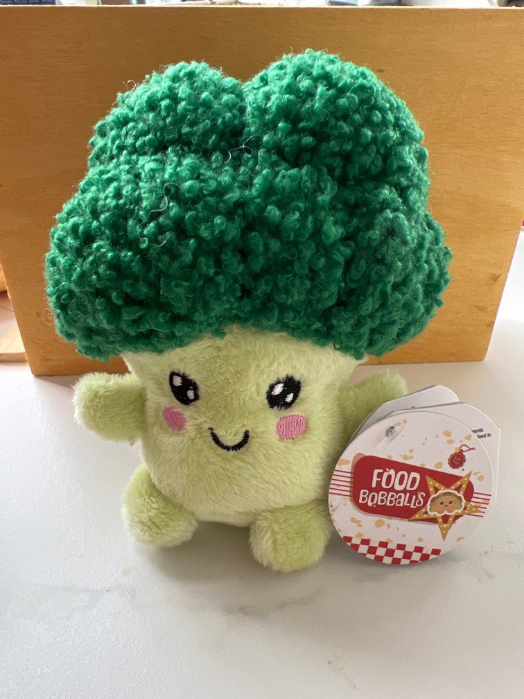 BNWT Broccoli Plushie, Hobbies & Toys, Toys & Games on Carousell