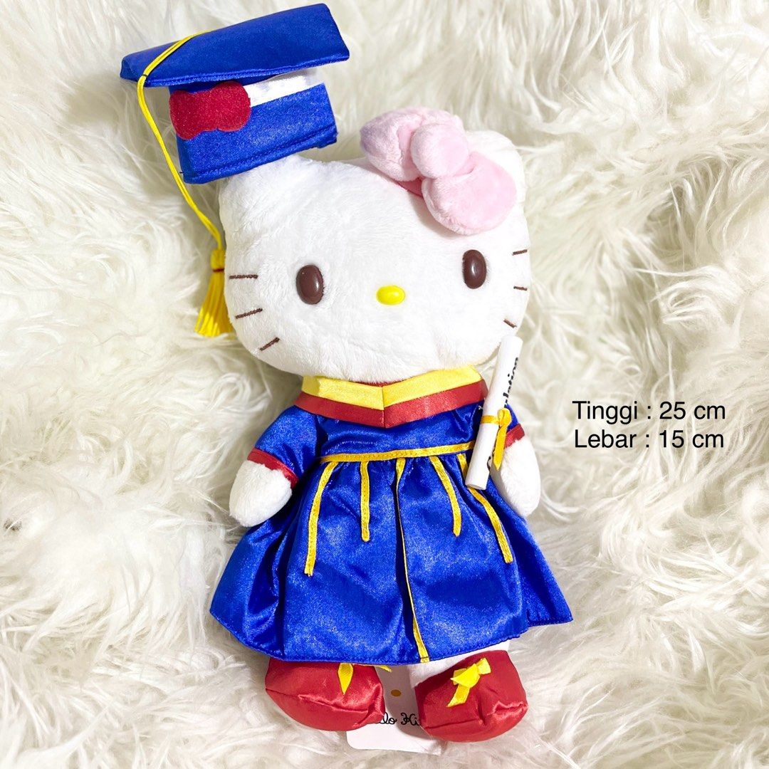 Boneka hello kitty original sanrio, Toys & Collectibles, Lainnya di ...