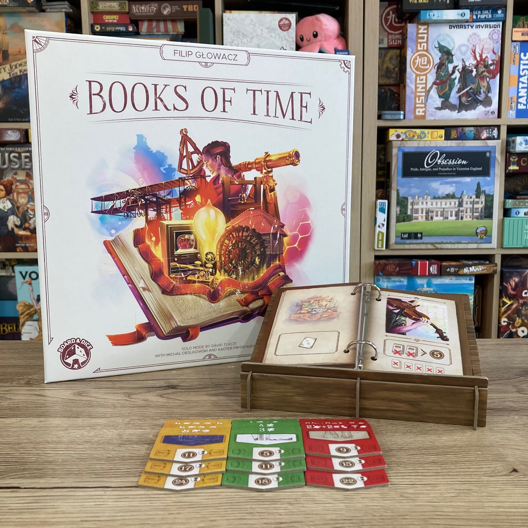 Books of Time Board Game, Hobbies & Toys, Toys & Games on Carousell