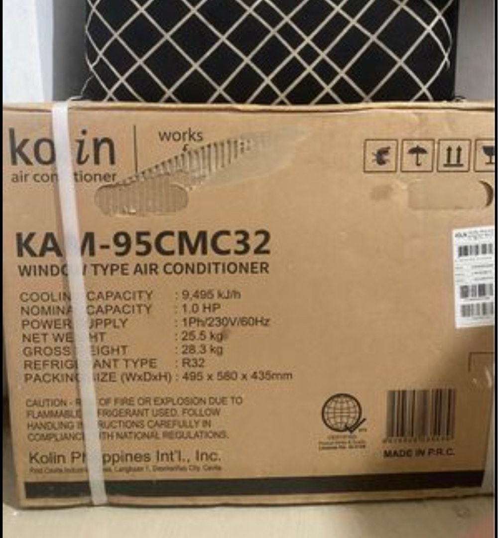 Brand new Aircon Kolin 1hp, TV & Home Appliances, Air Conditioning and ...