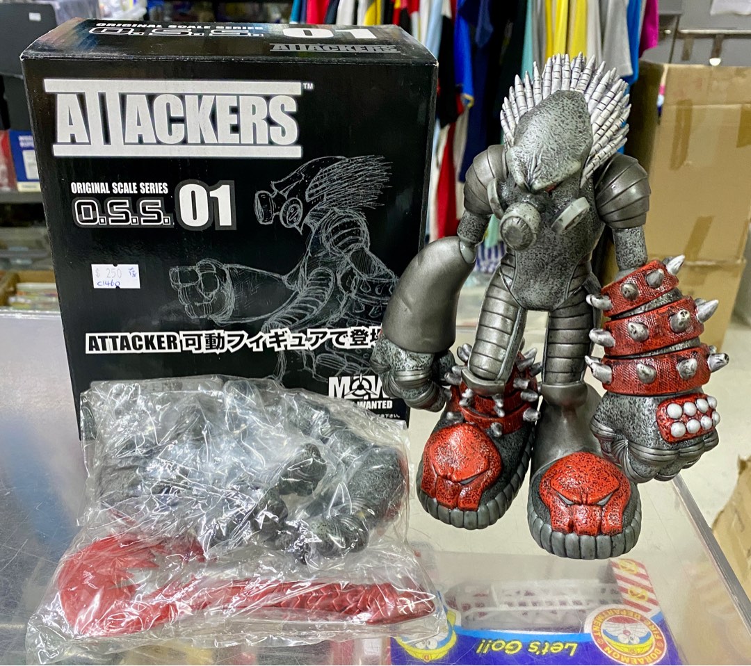 C1460 存 MOST WANTED ORIGINAL SCALE SERIES OSS 01 ATTACKERS 可動 FIGURE ...