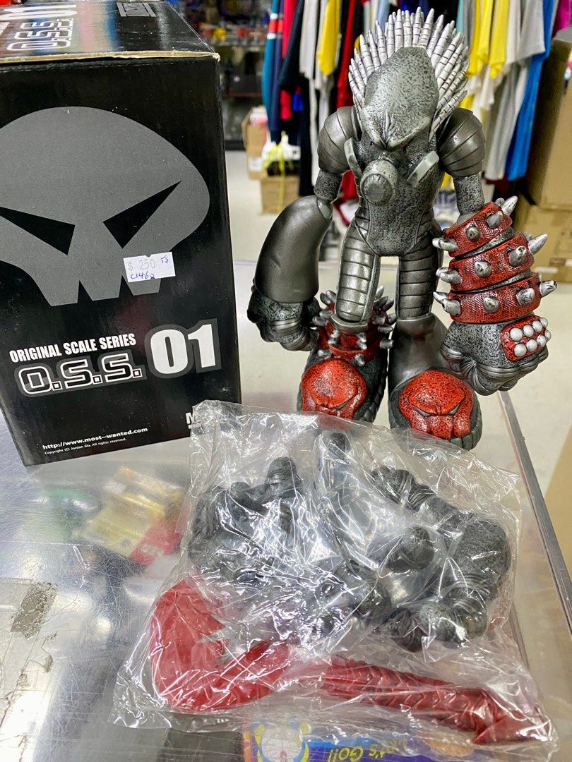C1460 存 MOST WANTED ORIGINAL SCALE SERIES OSS 01 ATTACKERS 可動 FIGURE ...