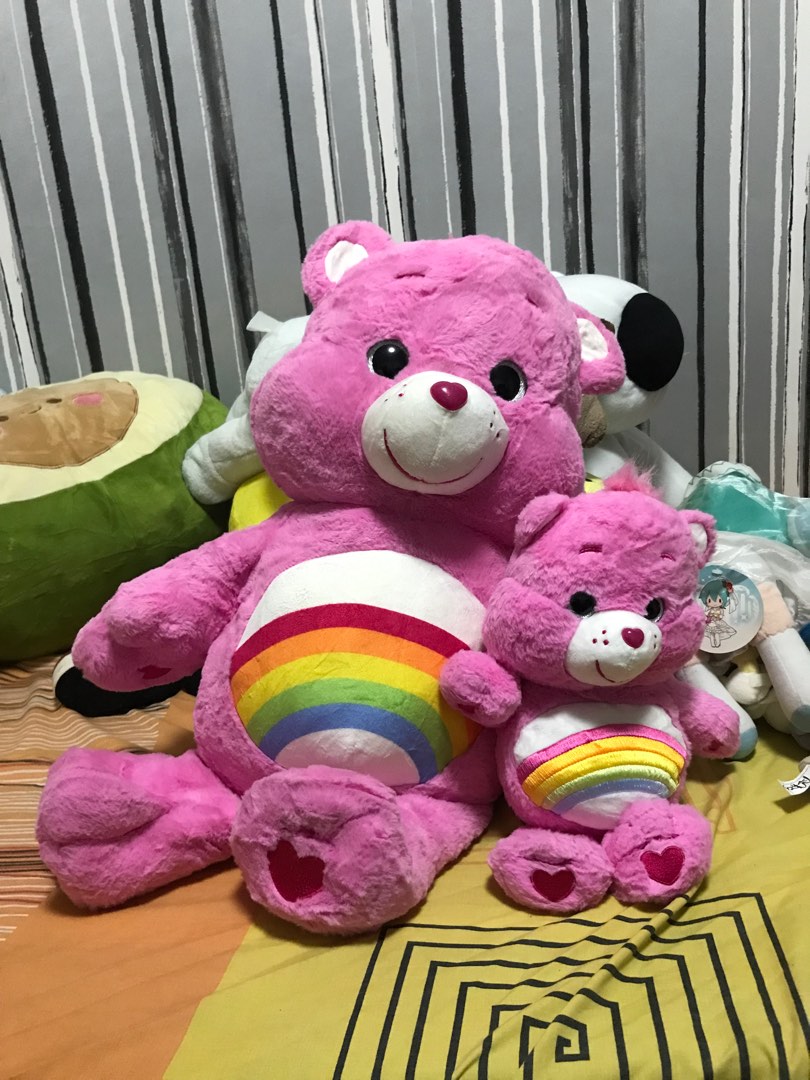 Care Bears - Pink (Big and Small set), Hobbies & Toys, Toys & Games on ...