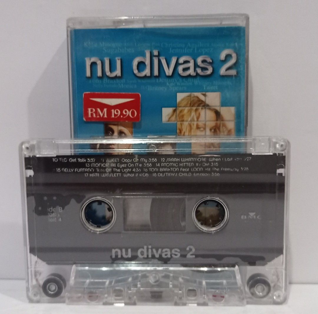 [CASSETTE] NU DIVAS 2, Hobbies & Toys, Music & Media, CDs & DVDs on Carousell