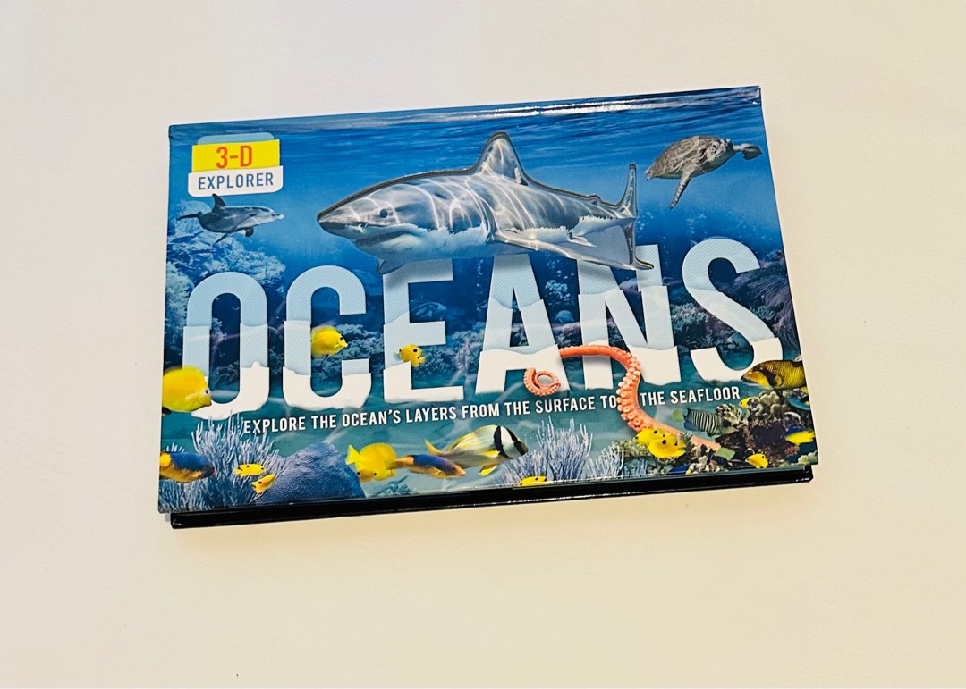 3-D Explorer book: Oceans, Hobbies & Toys, Books & Magazines, Children ...