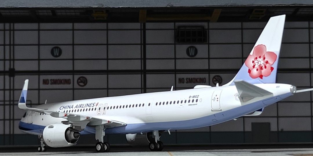 China Airlines A321 Neo Scale 1:200, Hobbies & Toys, Memorabilia ...